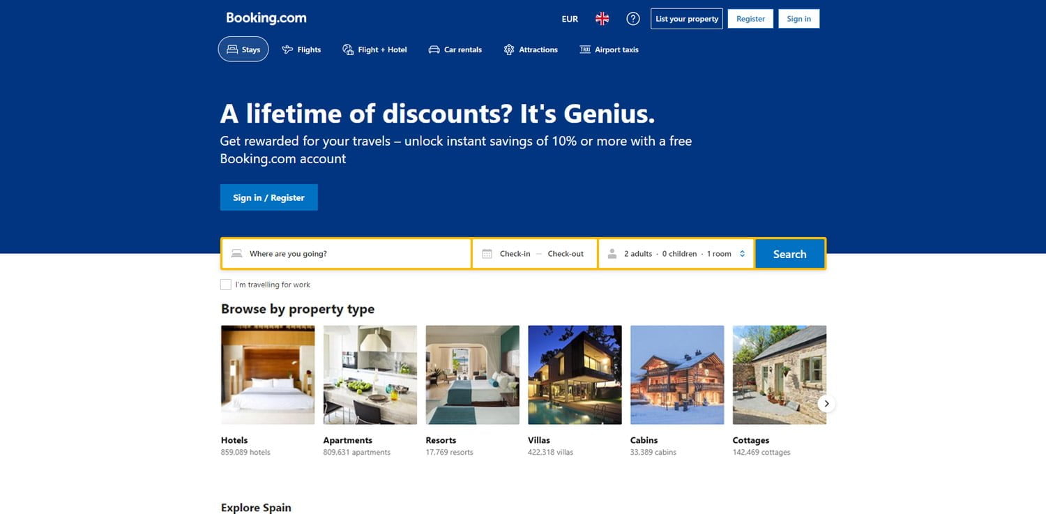 The best apps for booking travels!