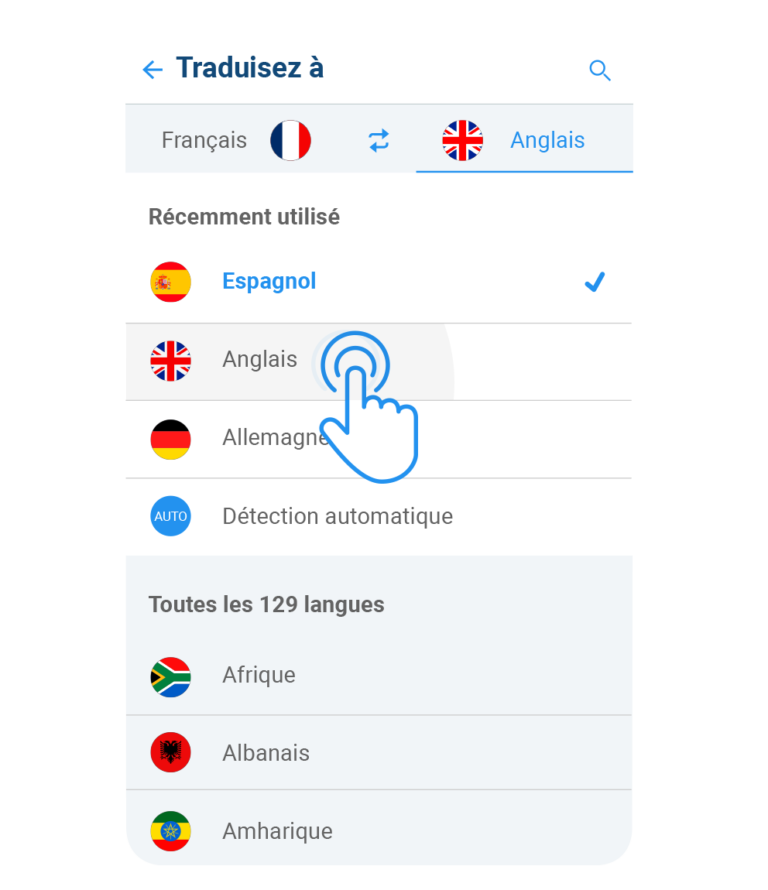 Traducteur vocal - Traduisez + de 125 langues avec votre voix